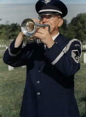 Bugler at Arlington National Cemetery - Taps Bugler: Jari Villanueva