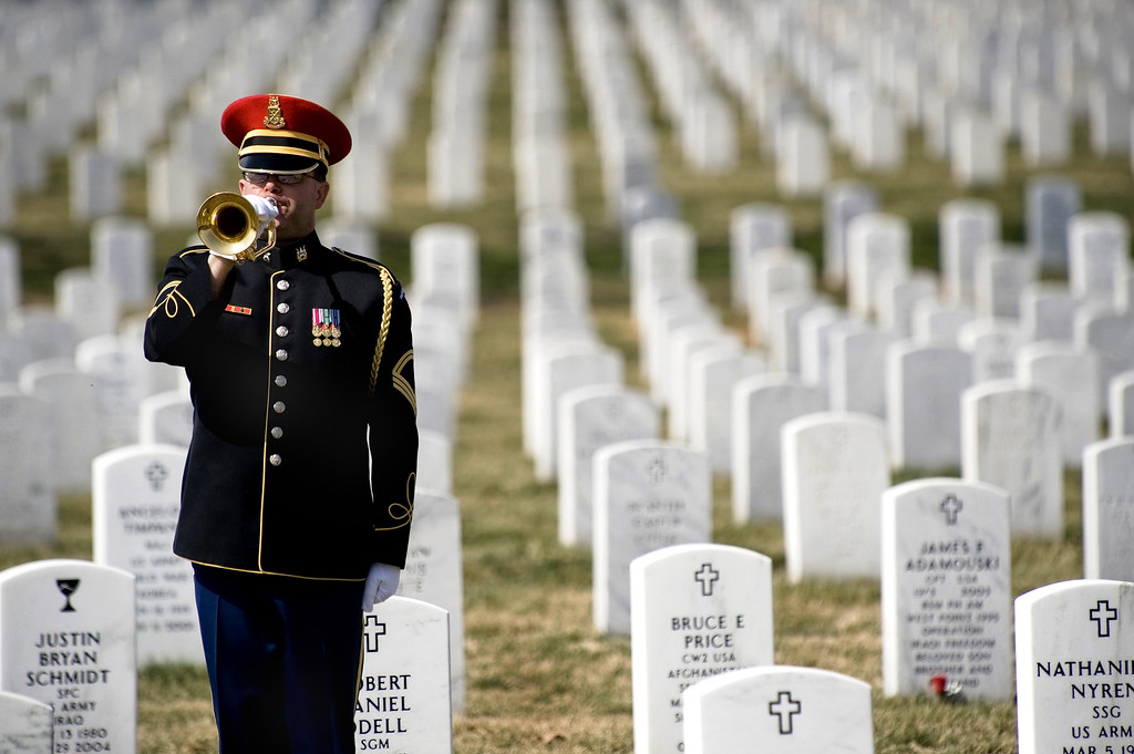 The Bugler of Arlington - Taps Bugler: Jari Villanueva