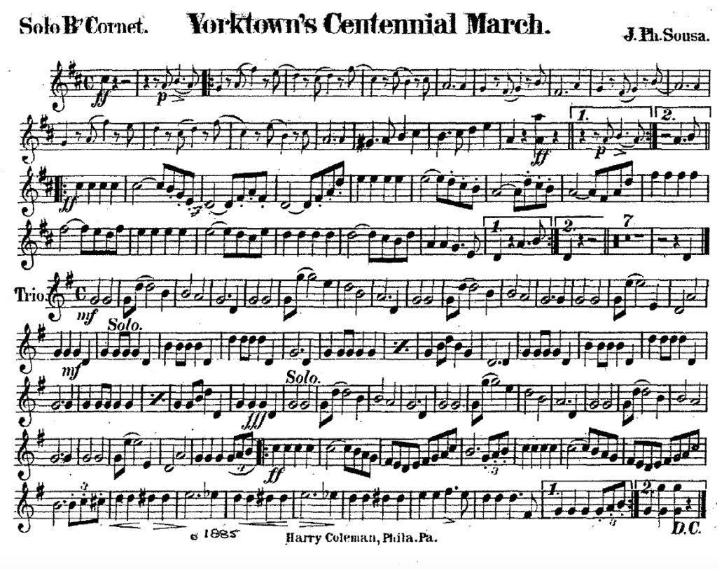 BUGLE MARCHES AND CALLS IN THE MARCHES OF JOHN PHILIP SOUSA Part 2 ...